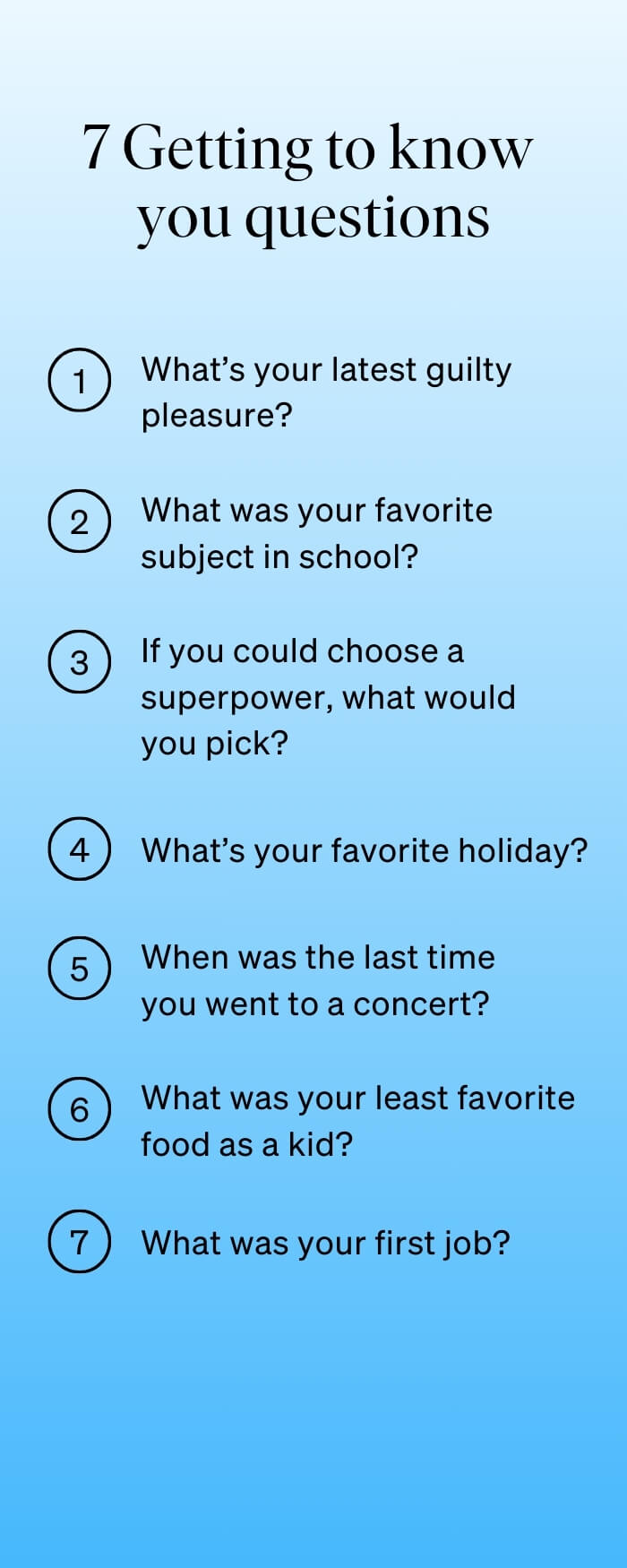 70+ Questions to Ask to Get to Know Someone Better