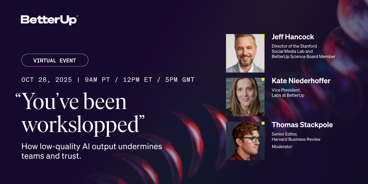 Workslop — How low-quality AI output undermines teams and trust | BetterUp